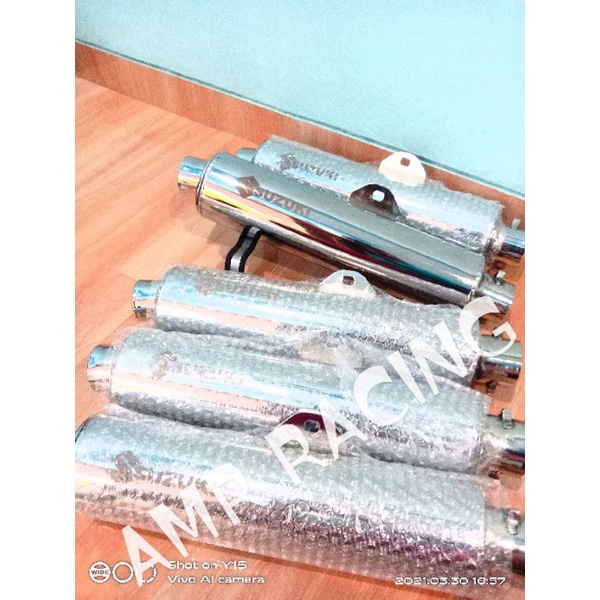 Jual CILINCER KNALPOT CKD FU+ADAPTOR STANDAR FU all motor | Shopee ...