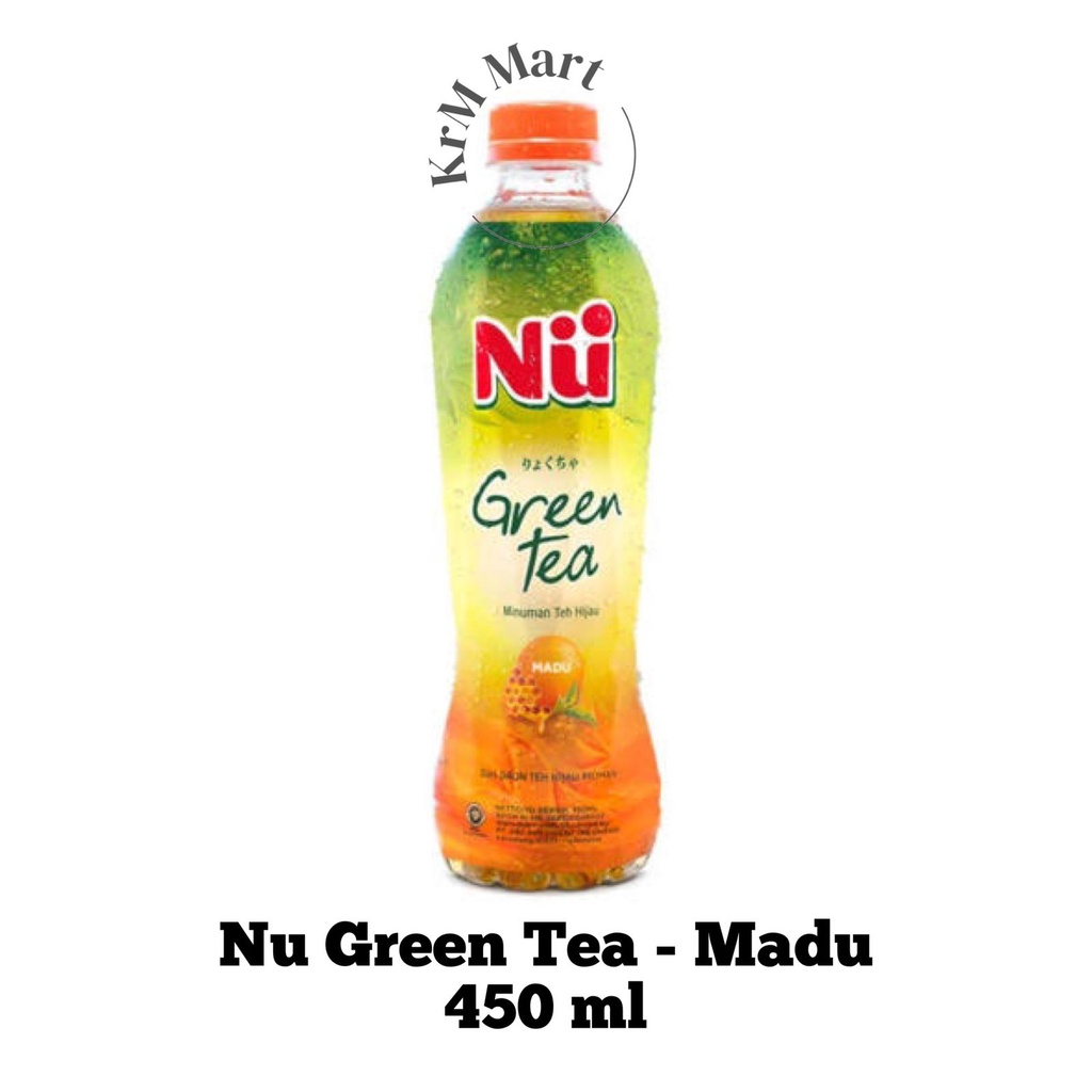 Jual Nu Green Tea Madu 450 ml rasa teh hijau honey minuman botol 450ml ...