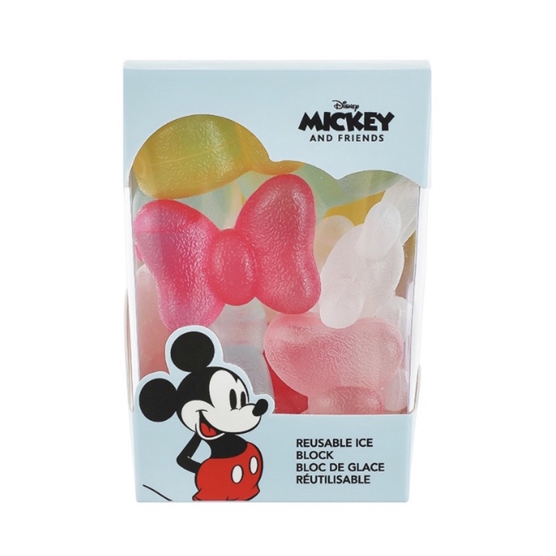 Jual Miniso X Disney Mickey Mouse Reusable Ice Cubes Ice Block 12pcs ...