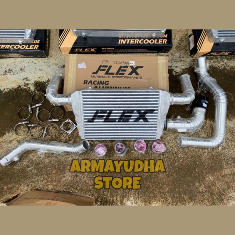Jual intercooler kit Big Core Toyota Fortuner VnT 2KD | Shopee Indonesia