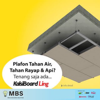 Jual Kalsiboard Ling 3,5 - 6 mm x 1200 x 2400 mm / Kalsi Ceiling Plafon ...