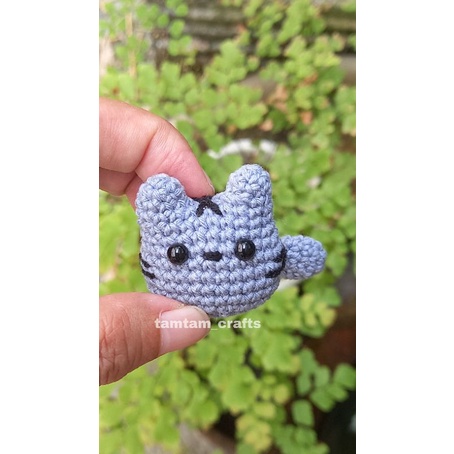 Jual amigurumi cat/boneka rajut kucing/ganci/keychain | Shopee Indonesia