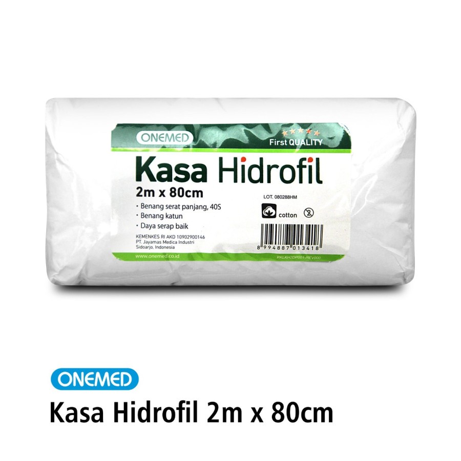 Jual ONEMED - Kasa HIDROFIL 2 m x 80 cm | Kassa Hydrophil Gulung Roll ...