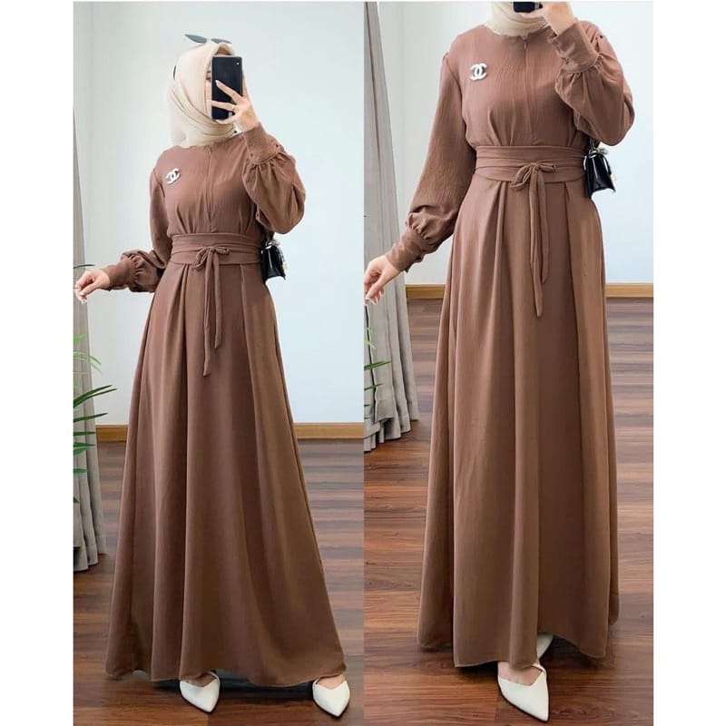 Harga gamis bahan crinkle premium Terbaru Mei 2026 | BigGo Indonesia