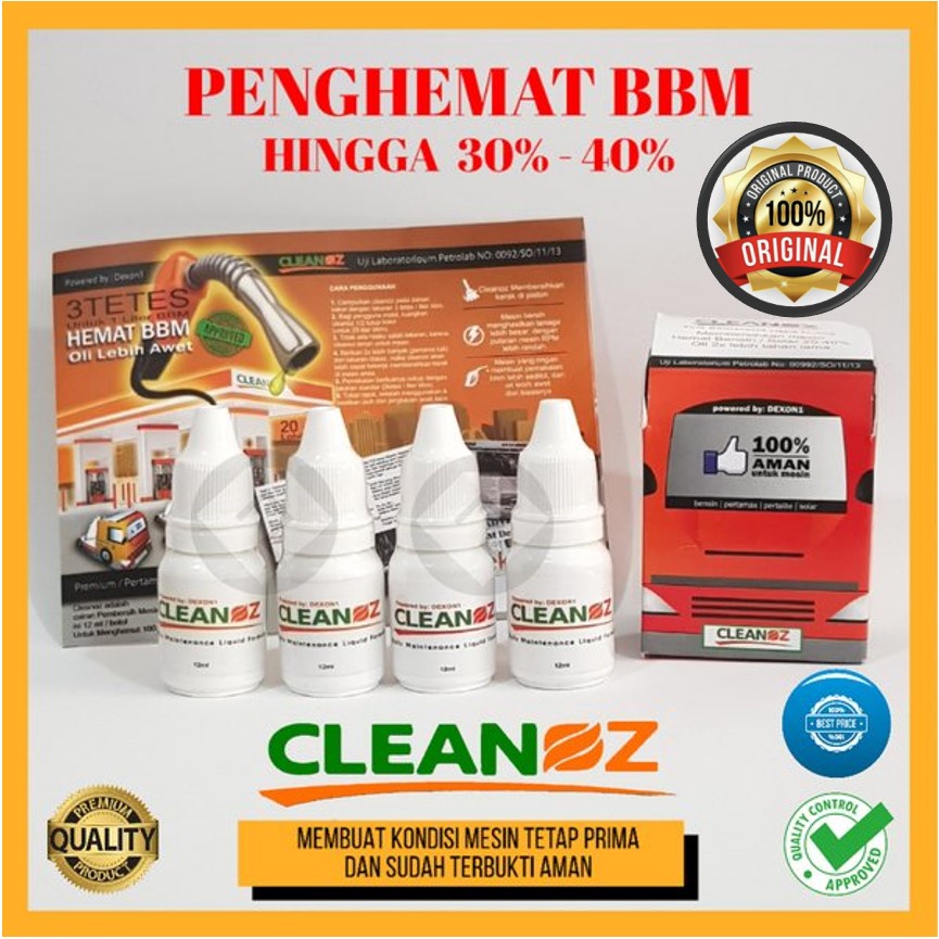 Jual PENGHEMAT BBM Mobil Motor Cleanoz Hemat Bensin Murah | Shopee ...