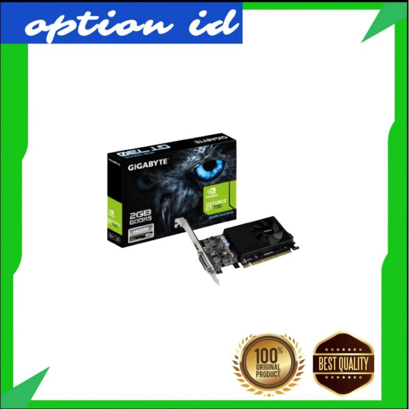 Jual VGA GIGABYTE GeForce GT 730 2GD5 - 2GB GDDR5 GT730 Low Profile ...