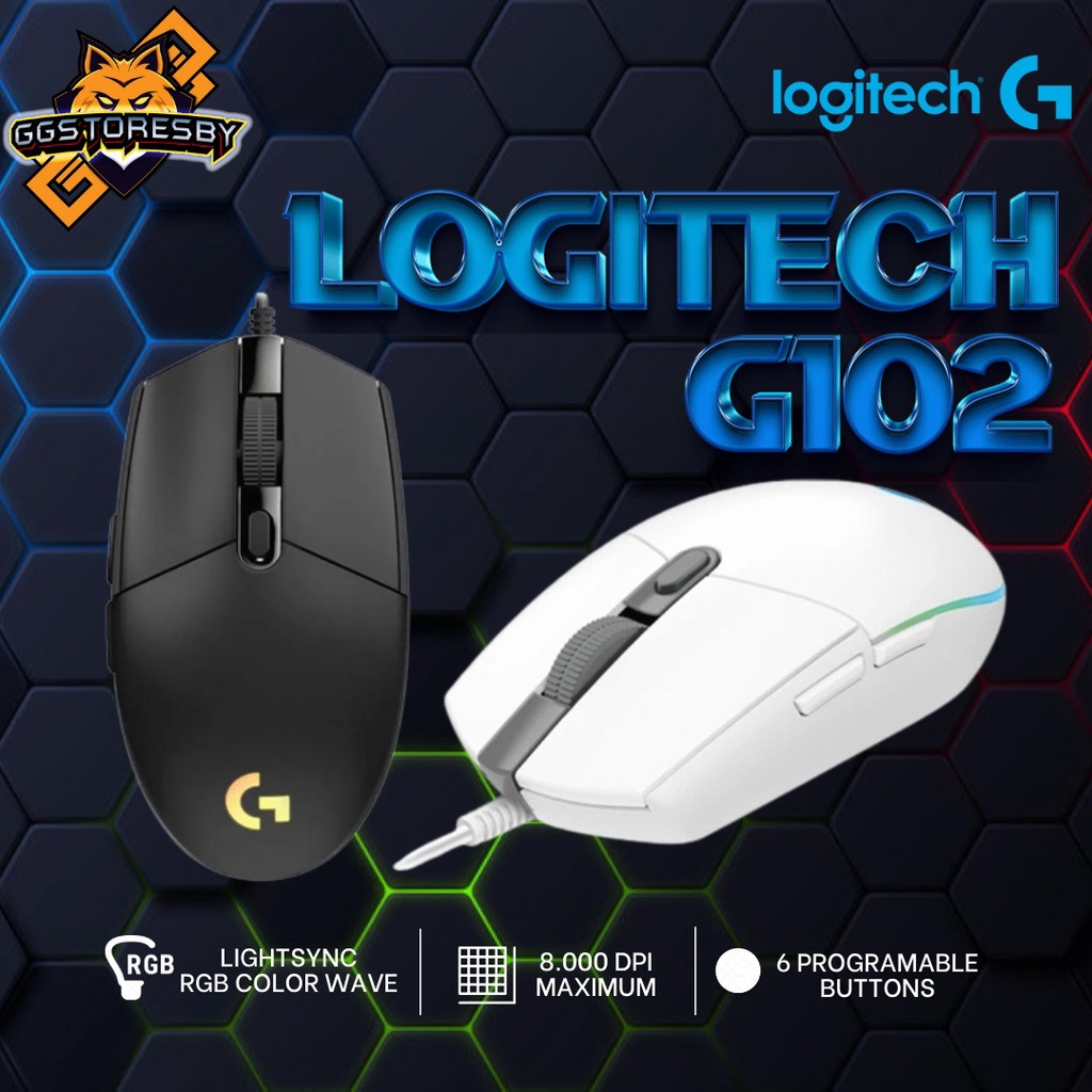 Jual LOGITECH G102 LIGHTSYNC RGB Gaming Mouse | Shopee Indonesia