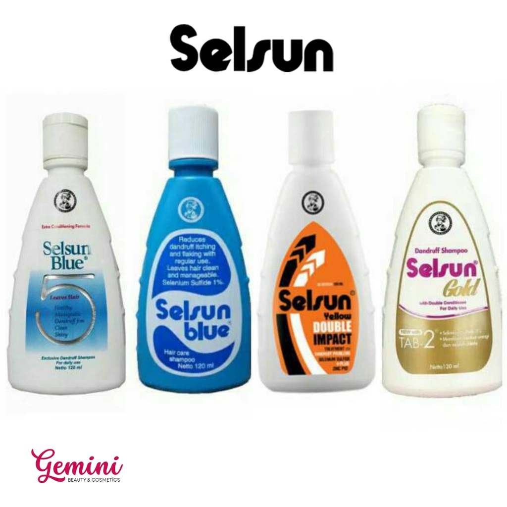 Jual SELSUN Blue Shampoo / Selsun Blue Five / Selsun Gold / Selsun ...