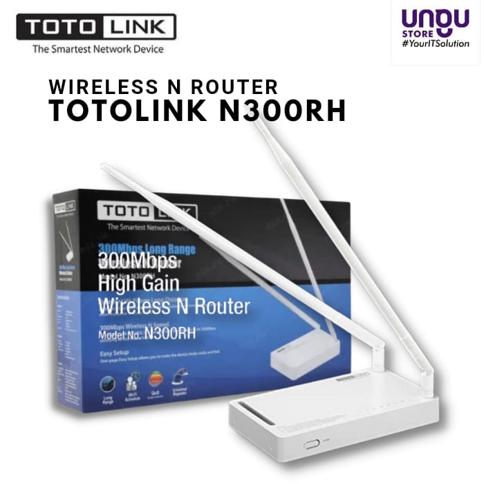 Jual Totolink N300RH Long Range Wireless N Router 300Mbps | Shopee Indonesia