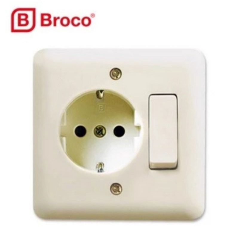 Jual ORIGINAL BROCO SAKLAR ENGKEL + STOP KONTAK ARDE NEW GEE 525161 ...