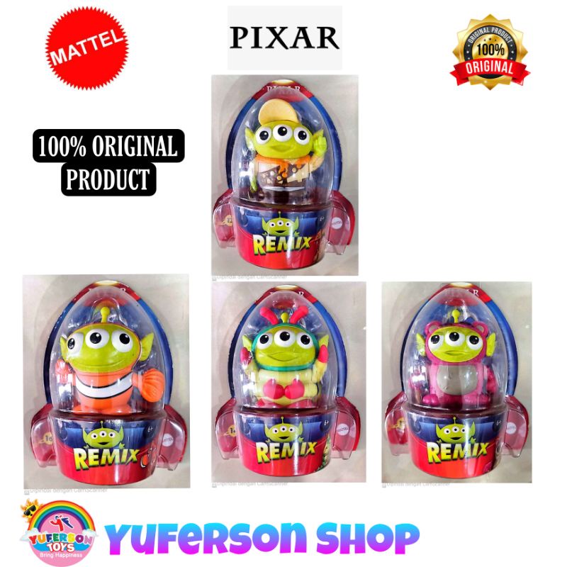 Jual Mattel Disney Pixar Remix Aliens Figure | Shopee Indonesia