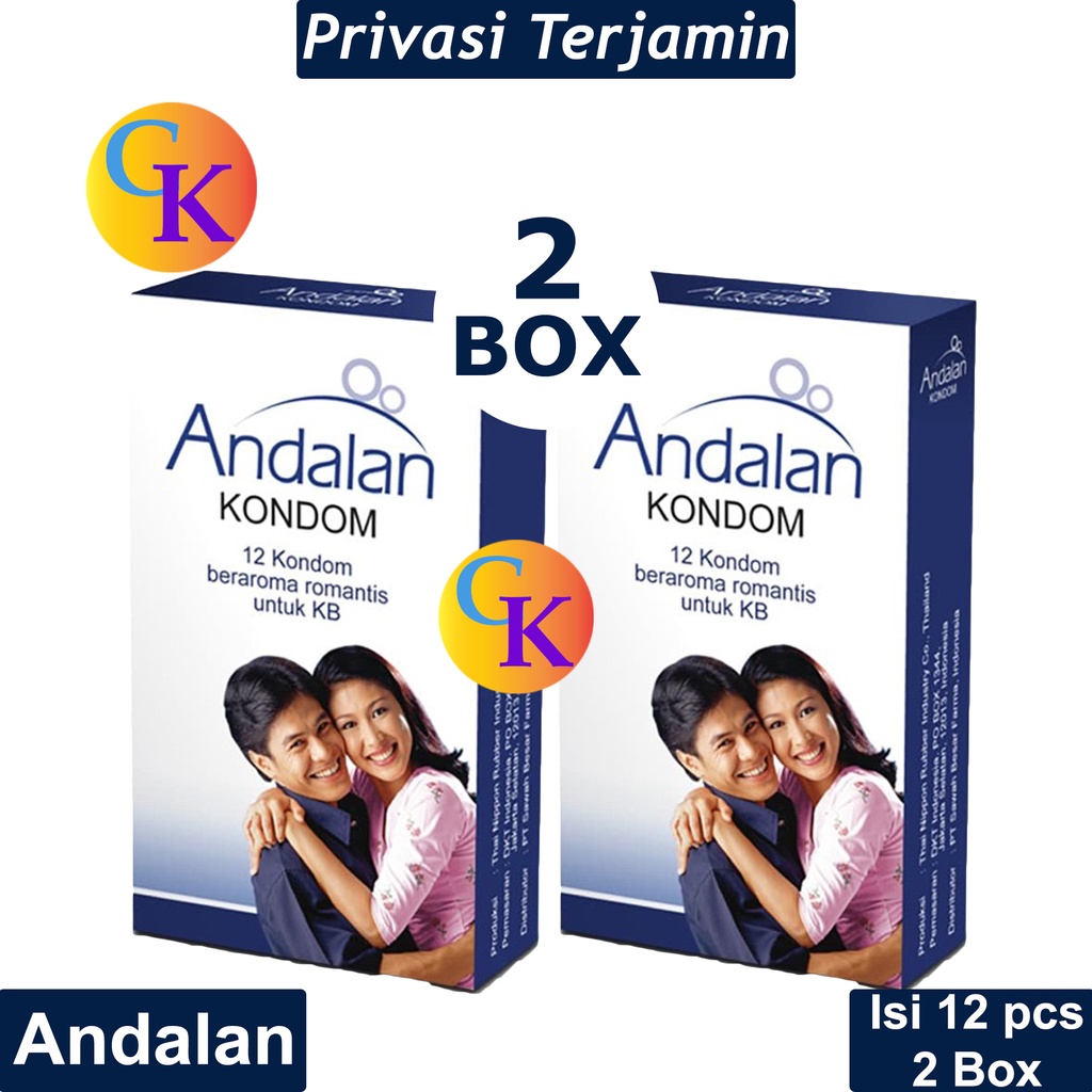 Jual 2 Box Kondom Andalan Isi 12 Pcs | Shopee Indonesia
