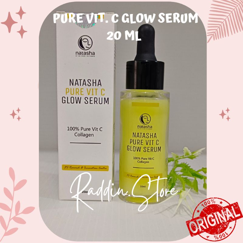 Jual PURE VIT C GLOW SERUM/PURE VITAMIN C/SERUM NATASHA/VITAMIN C MURNI/SERUM VIRAL NATASHA ...