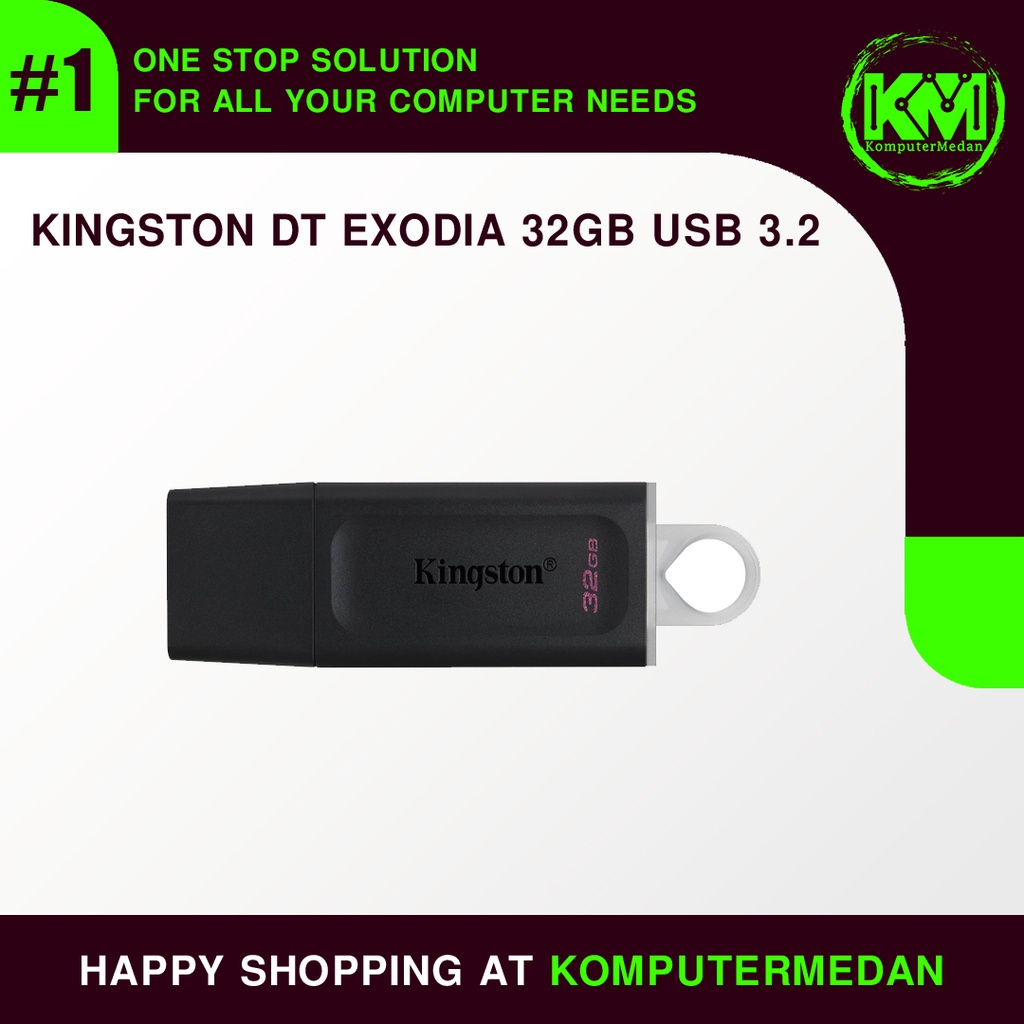 Jual Flashdisk Kingston DT EXODIA 32GB USB 3.2 | Shopee Indonesia