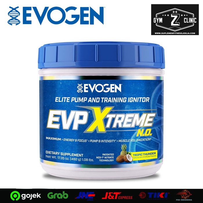 Jual EVOGEN Pre Workout EVP Extreme Preworkout Nitrix Pump Focus | Shopee Indonesia