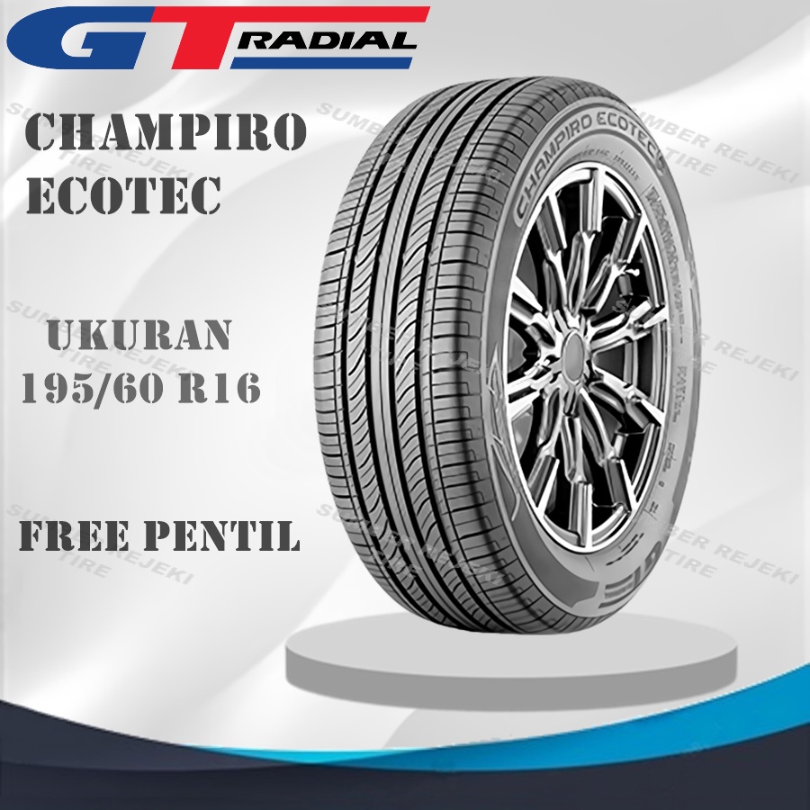 Jual Ban Mobil GT Radial CHAMPIRO ECOTEC 195/60 R16 | Shopee Indonesia