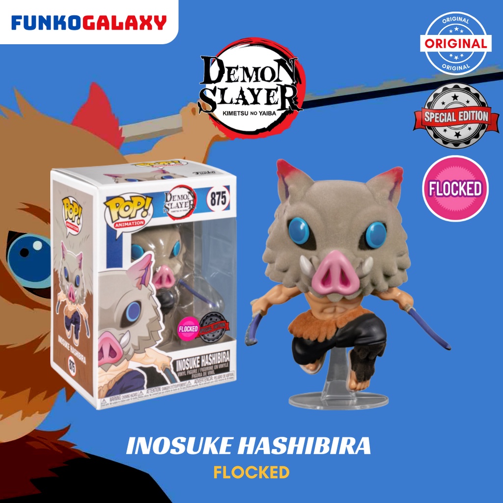 Jual Funko POP! Demon Slayer - Inosuke Hashibira Flocked #875 | Shopee ...