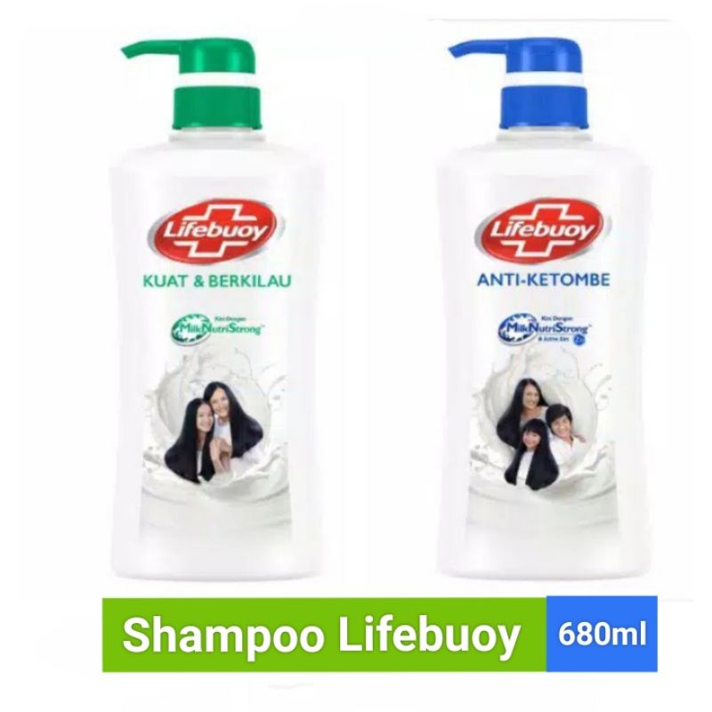Jual Lifebuoy Shampoo Anti Ketombe & Kuat Berkilau 680ml | Shopee Indonesia