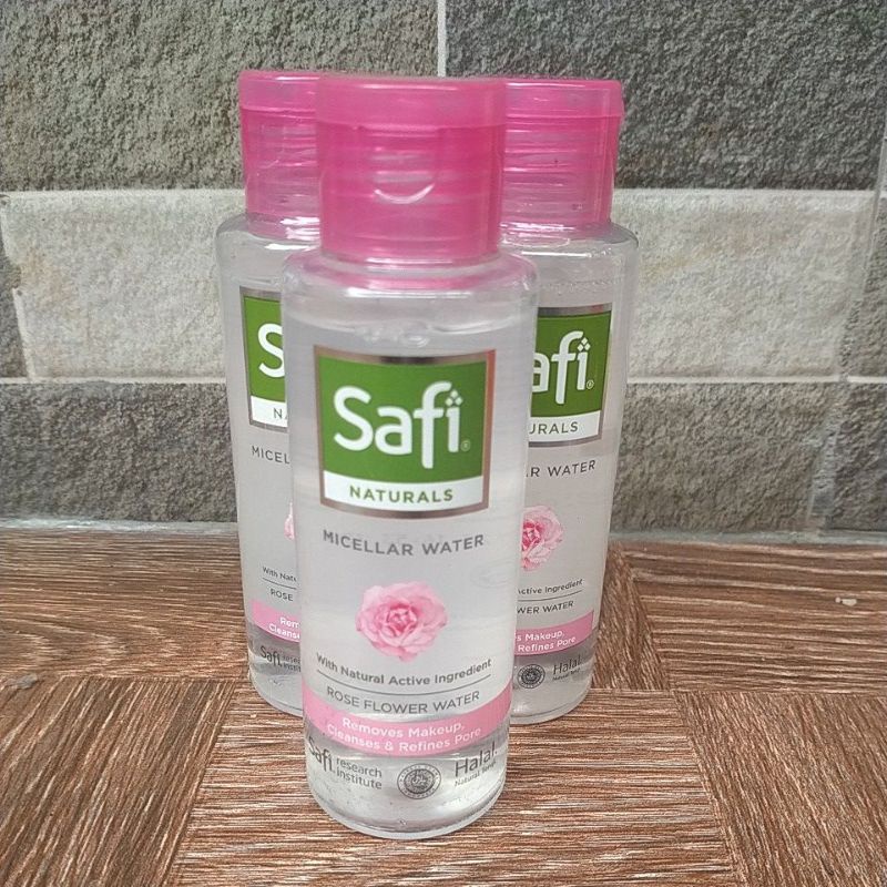 Jual SAFI NATURALS MICELLAR WATER ROSE FLOWER WATER AIR MAWAR 100 ML ...