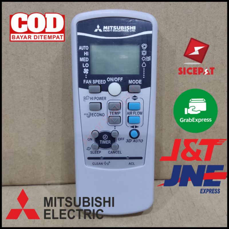 Jual Remote Remot AC Mitsubishi Electric Mitsubishi Heavy Industries ...