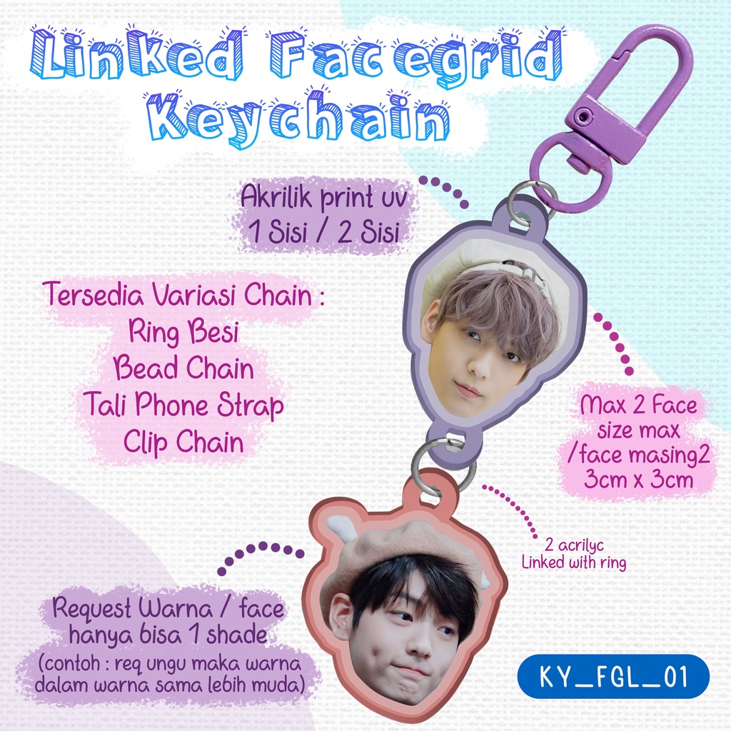 Jual Gantungan Kunci Bentuk Linked Keychain dan Combined Keychain ...