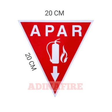 Jual Stiker Apar Segitiga Kecil | Shopee Indonesia