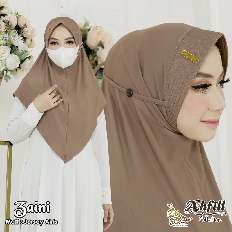 Jual hijab masker style/jilbab niqob/jilbab masker jersy airis premium ...