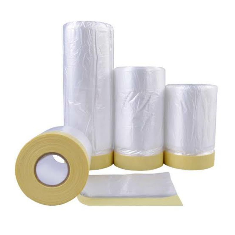 Jual Plastik Isolasi Roll | Covering Film Masking Tape | Oil Painting ...