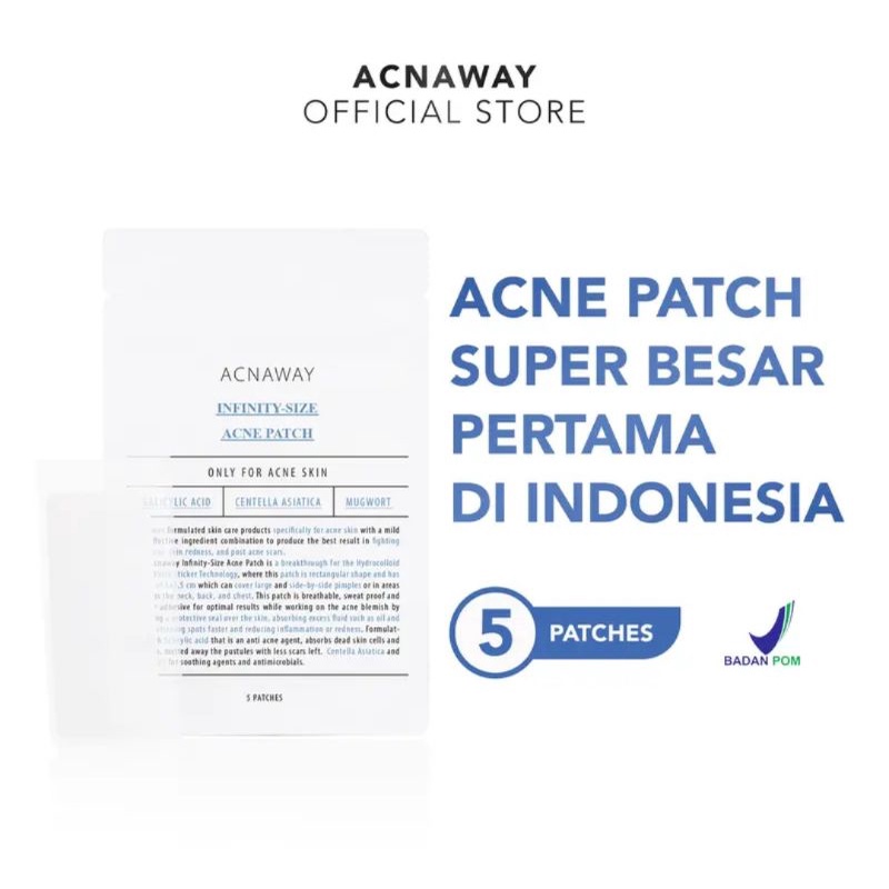 Jual ACNAWAY infinity size acne pimple patch 10g [READY] | Shopee Indonesia