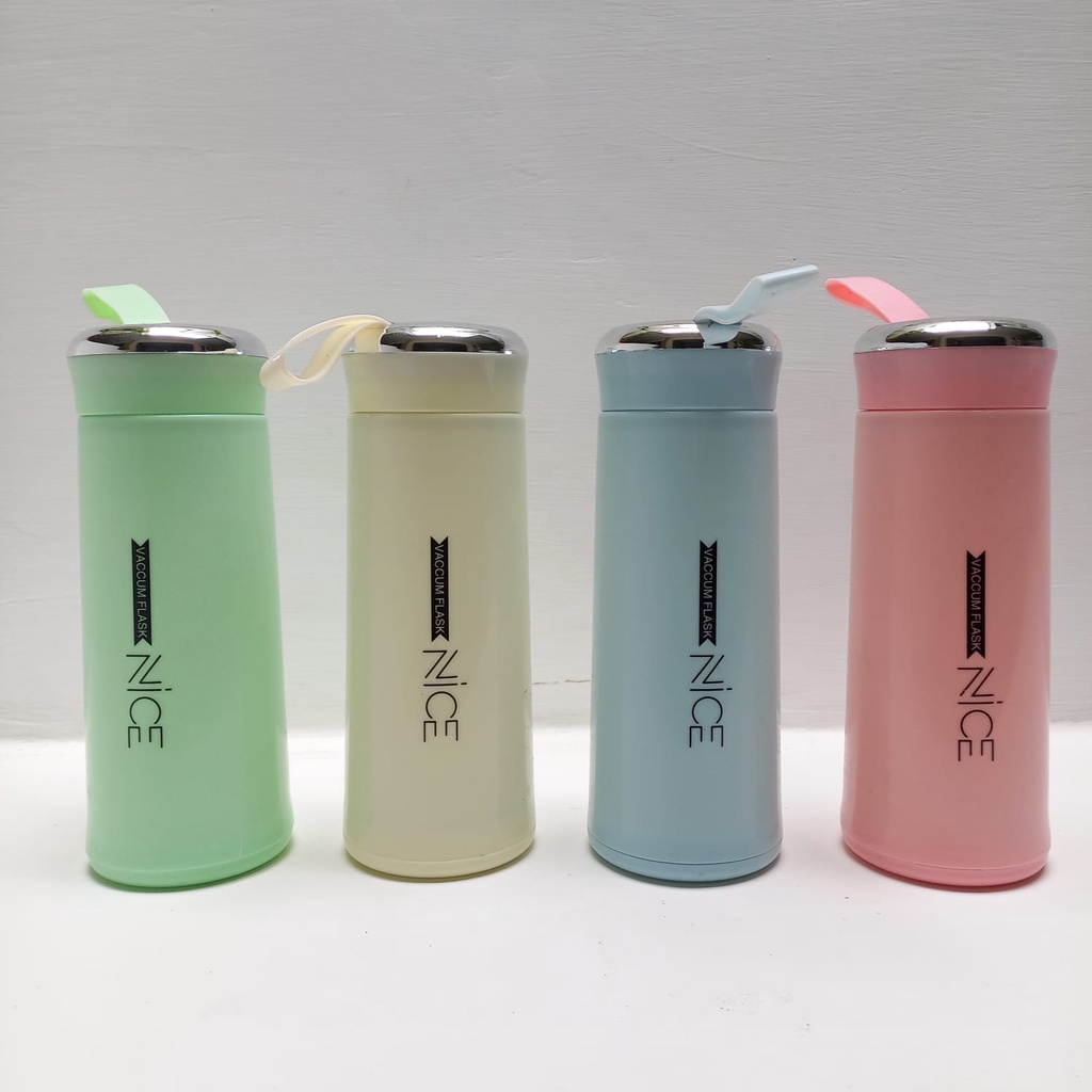 Jual Botol Kaca Nice Day NON BOX Tumbler Glass Termos Air Panas Dingin ...