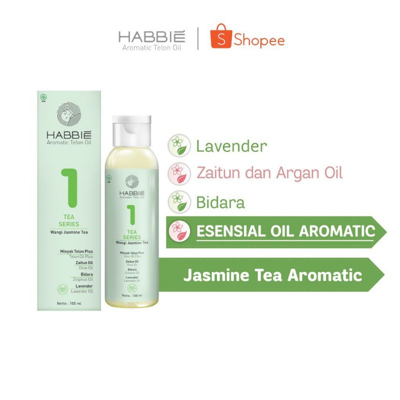 Jual MINYAK TELON HABBIE ACEH VARIAN TEA NO.1 WANGI JASMINE TEA 100ml ...