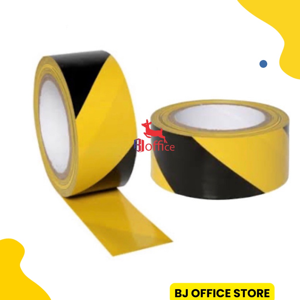 Jual Lakban Lantai Hitam Kuning Police Line | Shopee Indonesia
