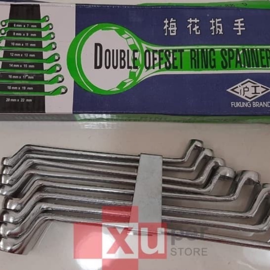 Jual FUKUNG KUNCI RING SET 8 PCS 6 - 22 MM | Shopee Indonesia