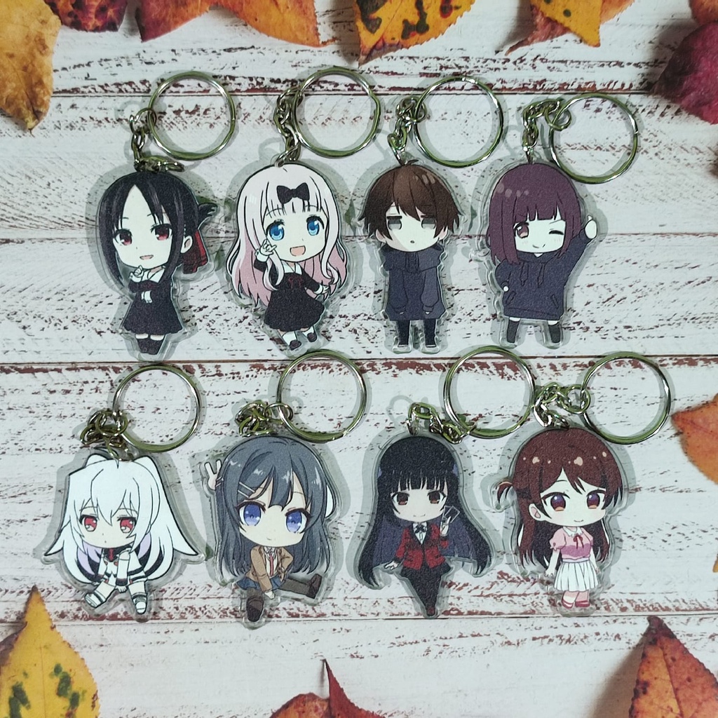 Jual Souvenir Gantungan Kunci Anime - Kaguya Chika Manhera-Kun Manhera ...