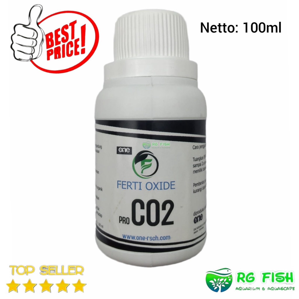 Jual ferti oxide pro CO2 / fertiqua fertilizer eco co2 cair | Shopee Indonesia