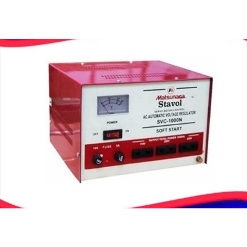 Jual Stavol Stabilizer Matsunaga 500watt 110v-220v | Shopee Indonesia