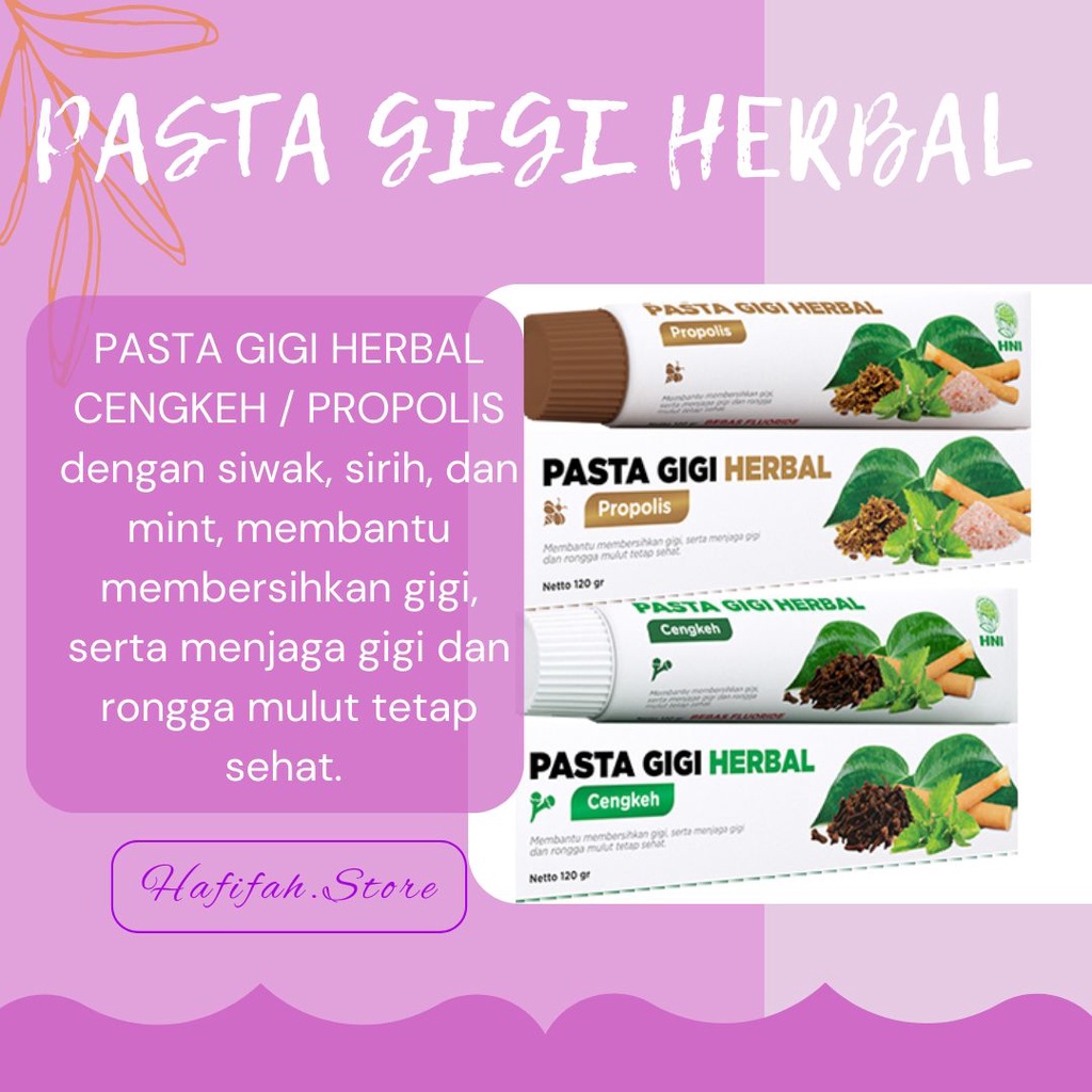 Jual PGH ( Pasta Gigi Herbal ) HNI HPAI Multifungsi | Shopee Indonesia
