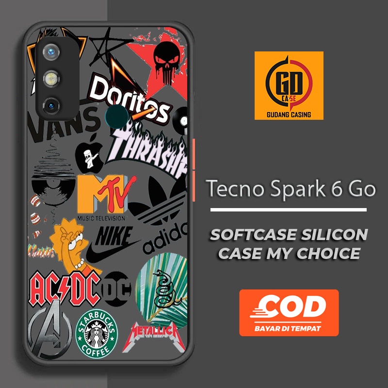 Jual Case Tecno Spark 6 Go Case Hp Tecno Spark 6 Go Case Mychoice Gudang Casing [brandid] Casing