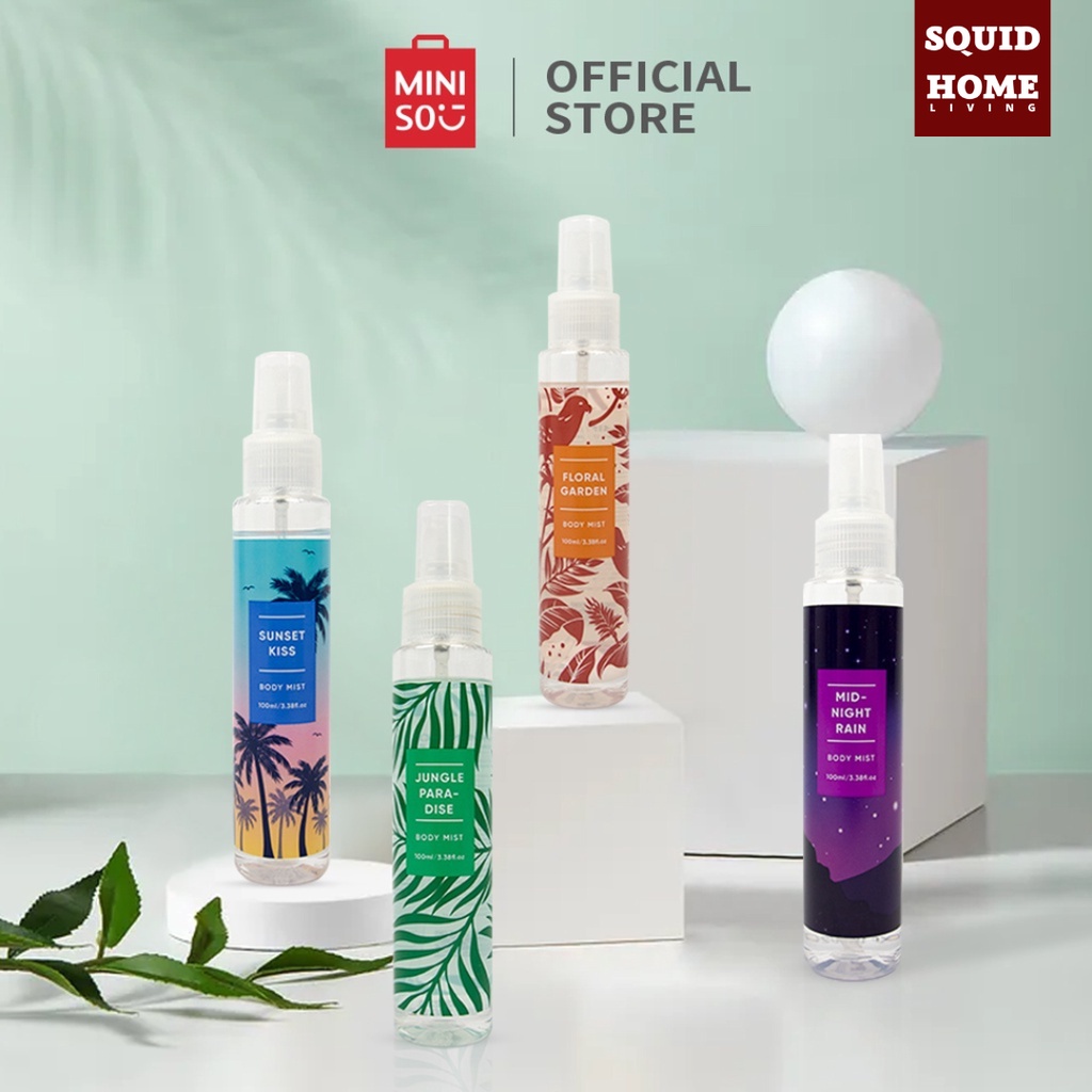 Jual Miniso Body Mist Parfum Fragrance Mist Perfum Spray Wanita Pria ...
