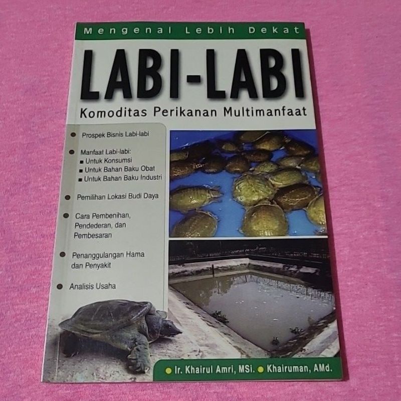 Jual Mengenal Lebih Dekat LABI-LABI: Komoditas Perikanan Multimanfaat ...