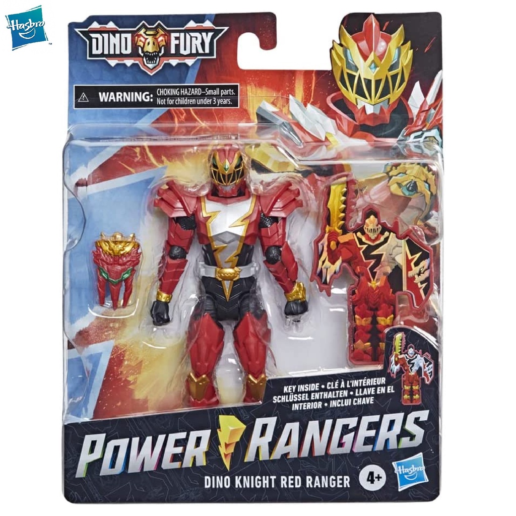 Jual POWER RANGERS Dino Fury 6-Inch Dino Knight Red Ranger Action ...