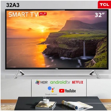 Jual TCL LED Smart TV 32A3 Plus Full HD Android 32 Inch | Shopee Indonesia