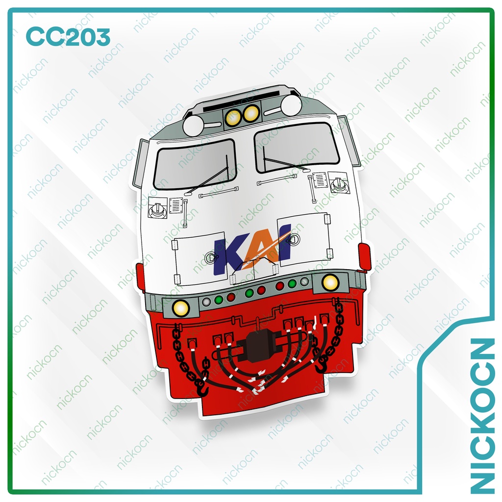 Jual Stiker Lokomotif CC203 | Shopee Indonesia