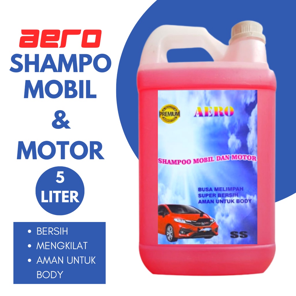 Jual SHAMPO MOBIL DAN MOTOR 5 LITER | Shopee Indonesia