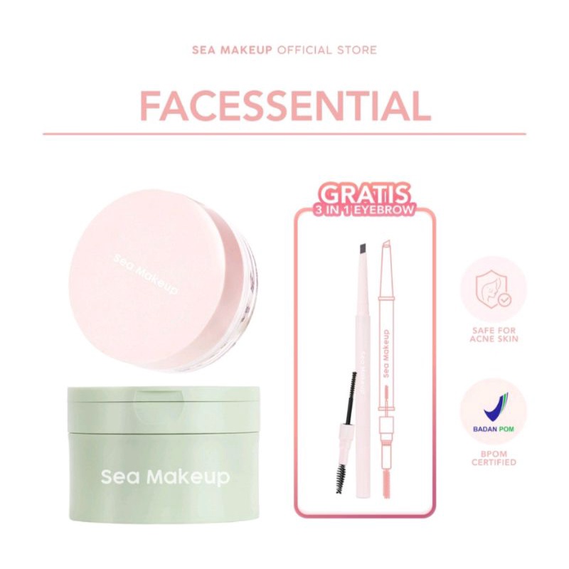 Jual (BUNDLE) SEA MAKEUP Acne Butter Cleansing Balm + Acne Care Micro ...