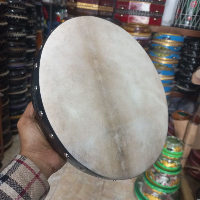 Jual KOMPANG REBANA UKURAN 30CM GENDANG KOMPANG REBANA KOMPANG BASS ...