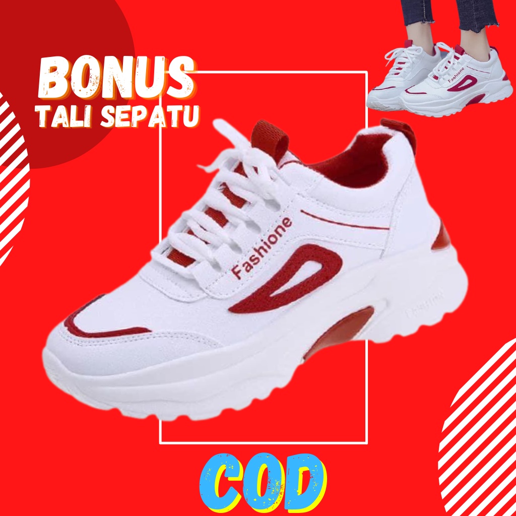 Jual sepatu sport cewek/sepatu senam/sepatu joging | Shopee Indonesia