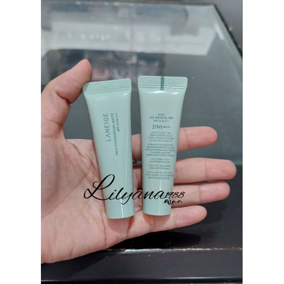 Jual LANEIGE Neo Foundation Matte SPF 16 PA++ (21n beige) | Shopee ...