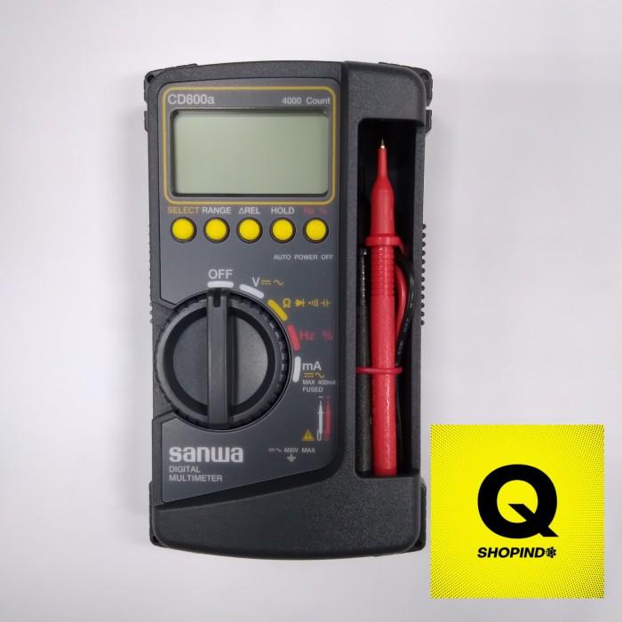 Jual Arus Sanwa Cd800A/Cd 800A Multimeter Multitester Avometer Digital ...