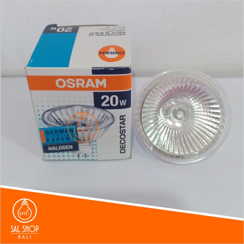Jual Dop Halogen Osram 12v / Lampu Halogen Osram 20w/50w MURAH | Shopee Indonesia